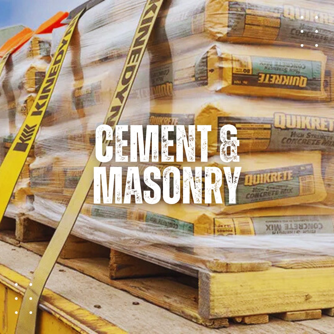 Cement & Masonry – Go Build Supply, The Fastest Way To Build