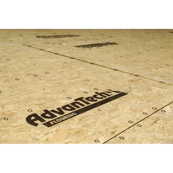 Advantech 3/4 in - 23/32 in. x 4 ft. x 8 ft. Tongue & Groove OSB Under ...