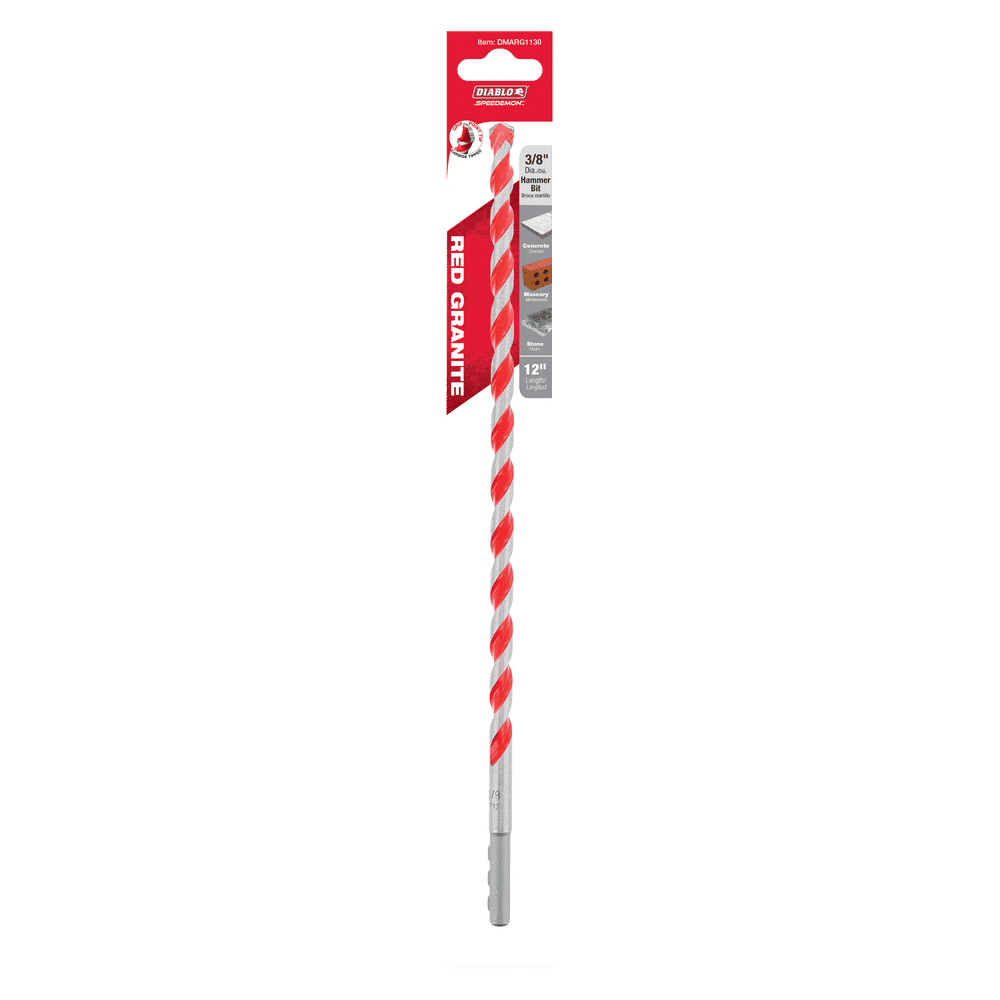 DIABLO DMARG1130 3/8 in. x 10 in. x 12 in. SPEEDemon™ Red Granite Carb