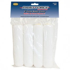 6" X 3/8" FOAM ROLLER REFILL (4PK)