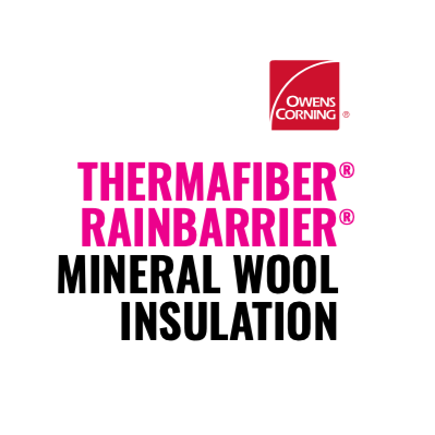 Owens Corning T3RB451664 ThermaFiber RainBarrier 45 Mineral Wool Insul ...